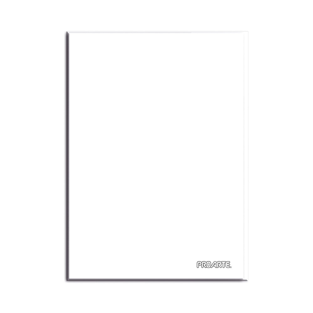 Carpeta Plastificada Con Acoclip Plástico Oficio Blanca Proarte